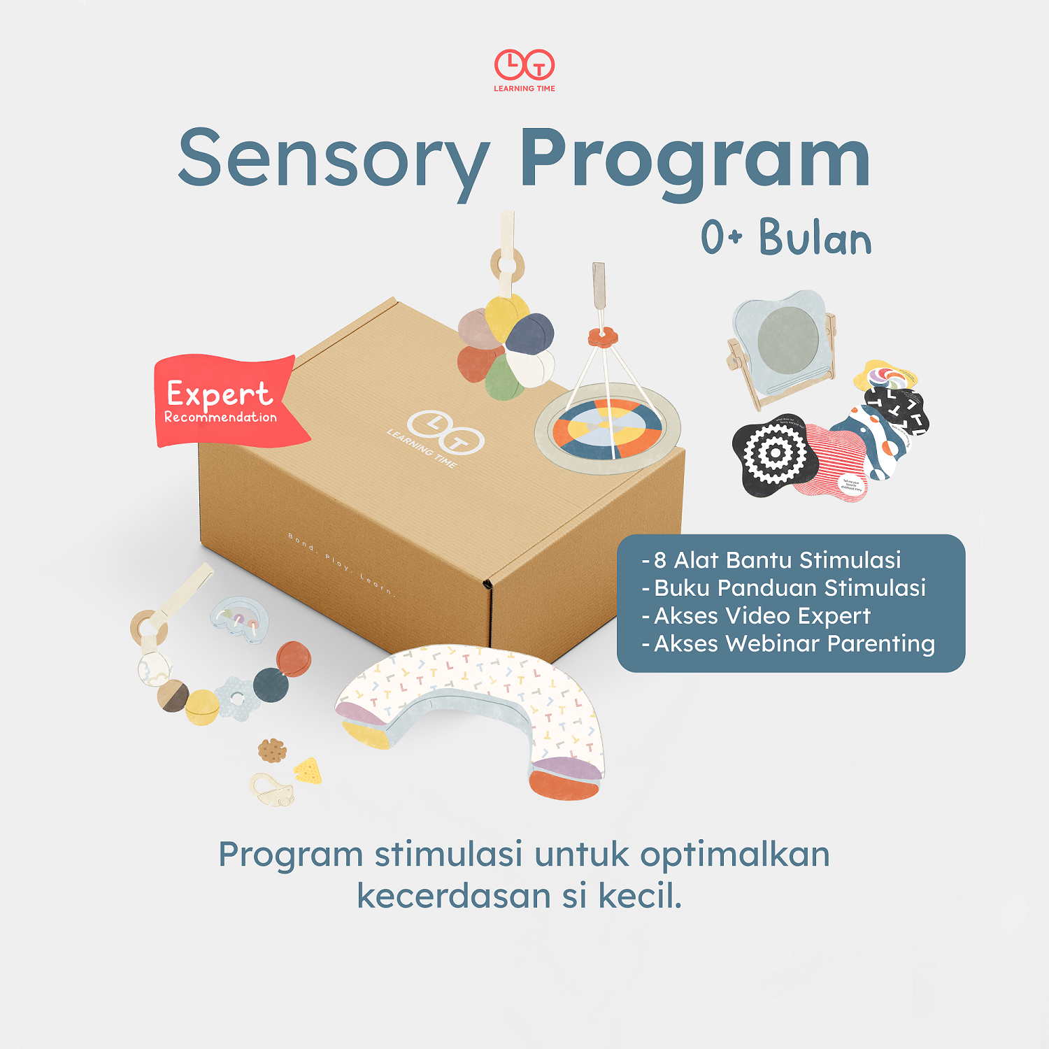 Program Sensory 0 - 6 Bulan – LearningTimeID